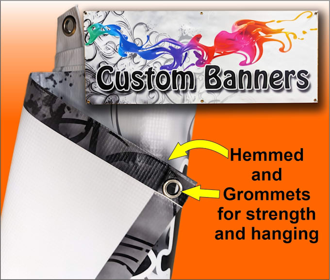Print Hem And Grommet Your Banners By Chrisgallprints Fiverr