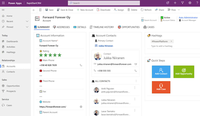 Fully customize or configure the power platform d365crm according to ...