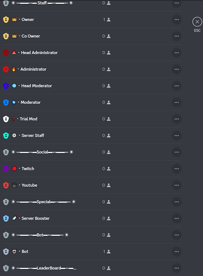 Create a professional discord server for you by Supex_ | Fiverr