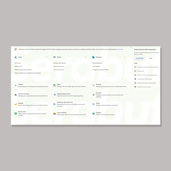 Do google workspace super admin account for you by Droidparanoid | Fiverr