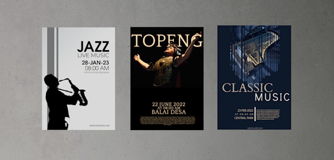 Event campaign poster design by Sukrimremusa | Fiverr