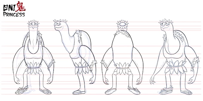 Create a character reference sheet for your oc by Carysbartwork | Fiverr