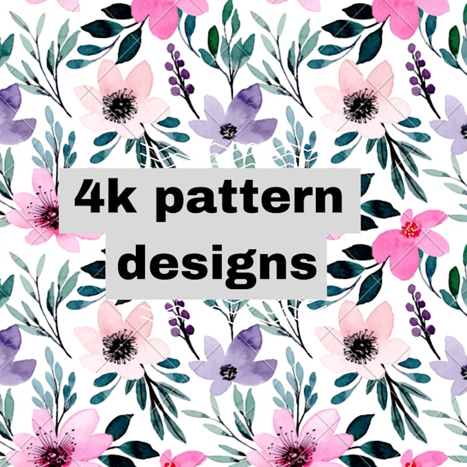 Design a beautiful 4k pattern design for your business by Nitish9815 ...