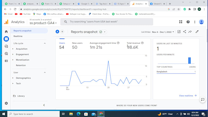 Setup google ads conversion tracking, ga4, analytics, ecommerce ...