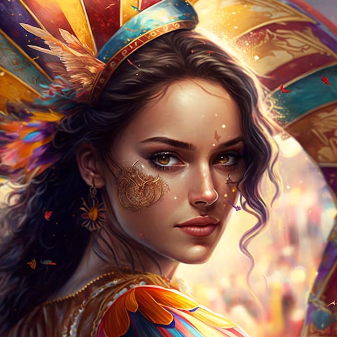 Generate art using ai by Reneglina | Fiverr