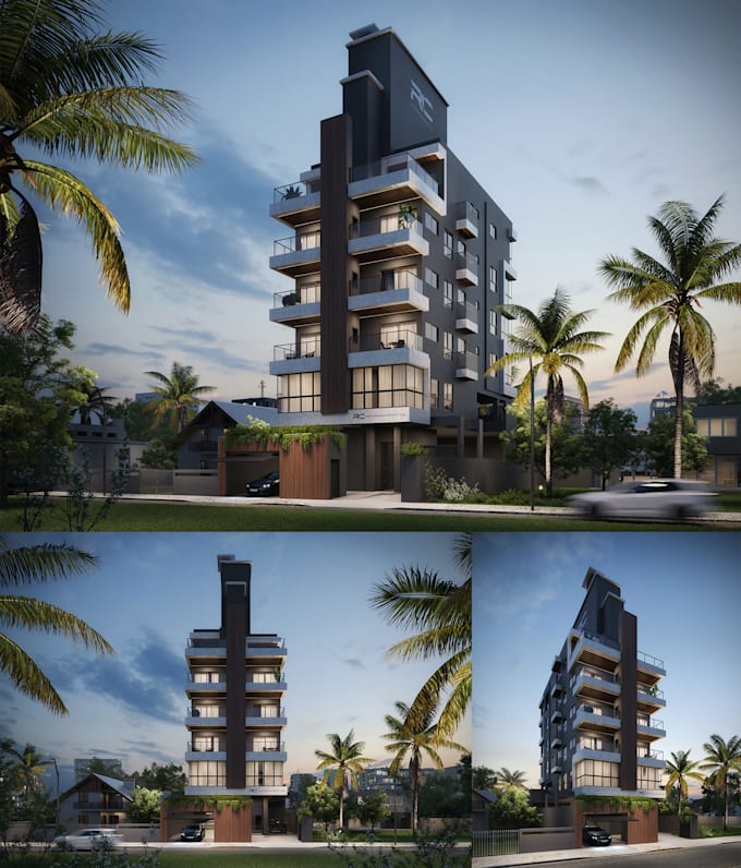 Produce high quality renders for your architectural project by ...