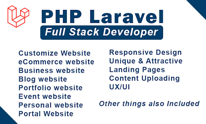 Develop laravel website for you by Alqayyam_ | Fiverr