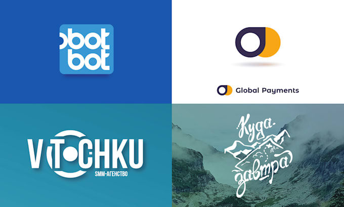 Create 2 custom original logo designs of your style by Snfbstrd | Fiverr