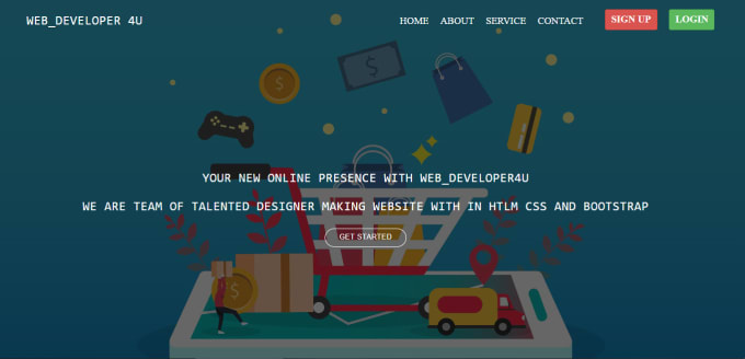 Be Front End Web Developer Html Css React Bootstrap By Totalgaming79 Fiverr