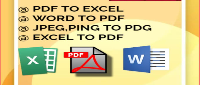 Convert pdf file into word , excel , jpeg, document by Shiv_jangid | Fiverr Convert pdf file into word , excel , jpeg, document by Shiv_jangid | Fiverr