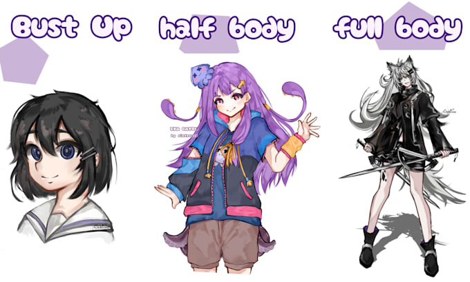 Be able to draw fanart, oc, character designs and more for you by ...