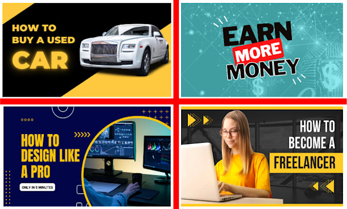 Do making amazing and shocking youtube thumbnail by Kaifbatool512 | Fiverr