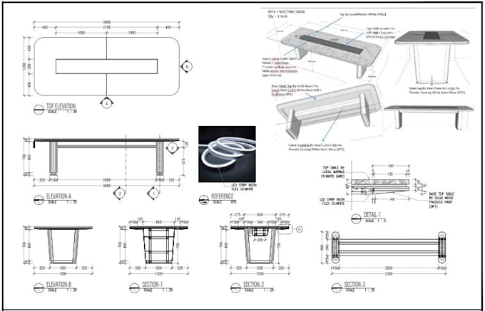 Make your detail furniture and interior layout drawing by Ardiwork | Fiverr