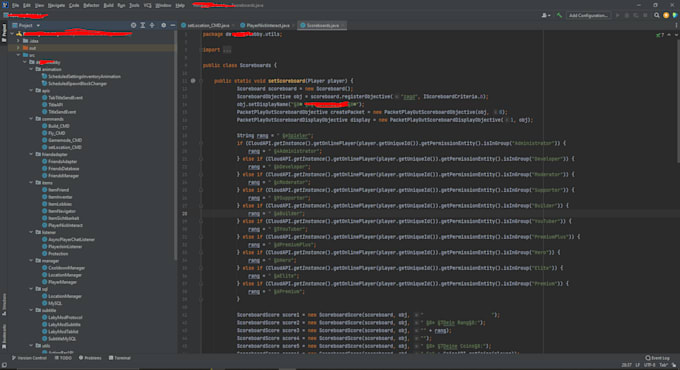 Program Minecraft Java Plugin For You By Cuzimkentex Fiverr