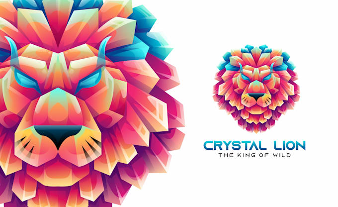 Colorful gradient animal logo for brand by Dhani_17 | Fiverr