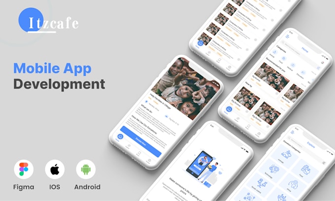 Develop android and ios mobile app by Itzcafe | Fiverr