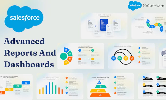 Create professional salesforce reports and dashboards by Hokoriam | Fiverr