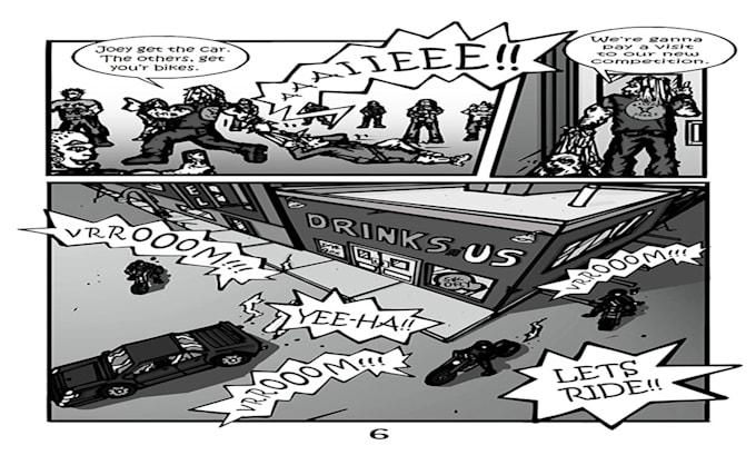 Illustrate ink shade and color comics cover pages as well by ...