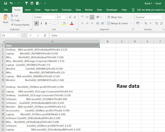 Do data cleaning in excel and data formatting also by Manjulmahajan | Fiverr