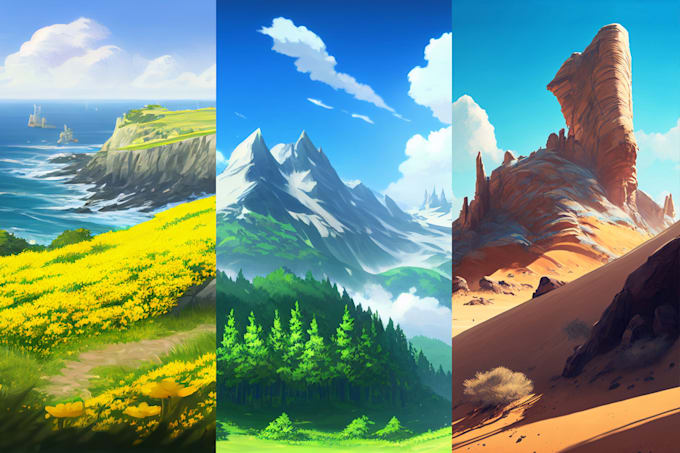 Create dnd character design, concept art background, illustration using ...