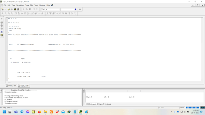 Create and explain pspice netlist and schematic for you by ... Create and explain pspice netlist and schematic for you by ...