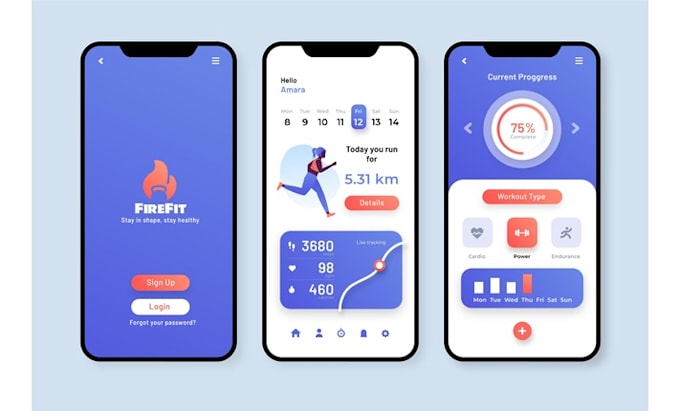 Do flutter app development, figma to flutter mobile app, flutter developer by Smith_flutter | Fiverr