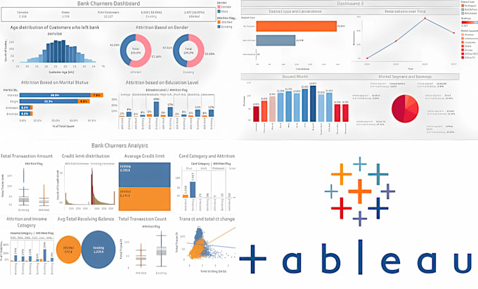 Make tableau visualization, insights, interactive dashboards by Dava_analytics | Fiverr