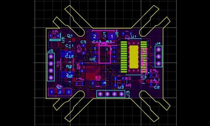 Design Pcb Design Pcb Layout And Circuit Schematic By Faknows Fiverr
