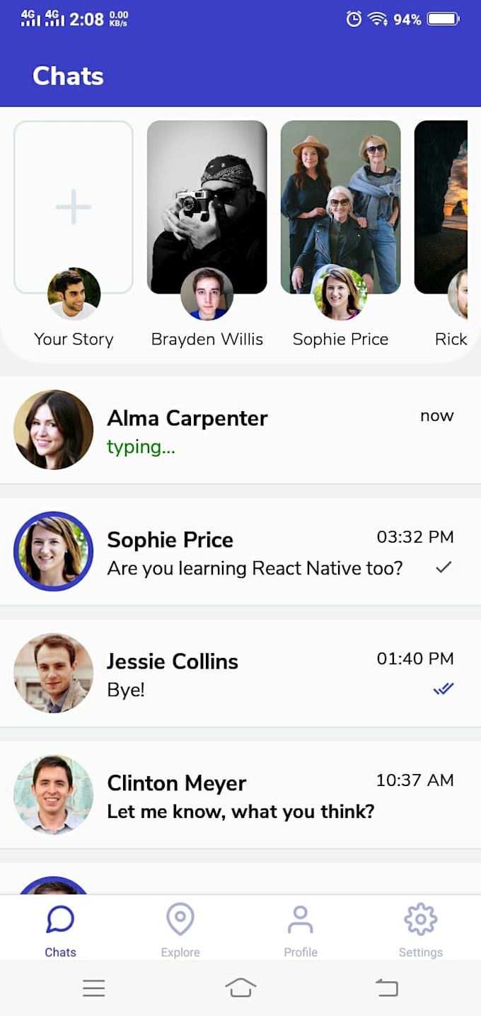 Design and develop your cross platform mobile application using react ...