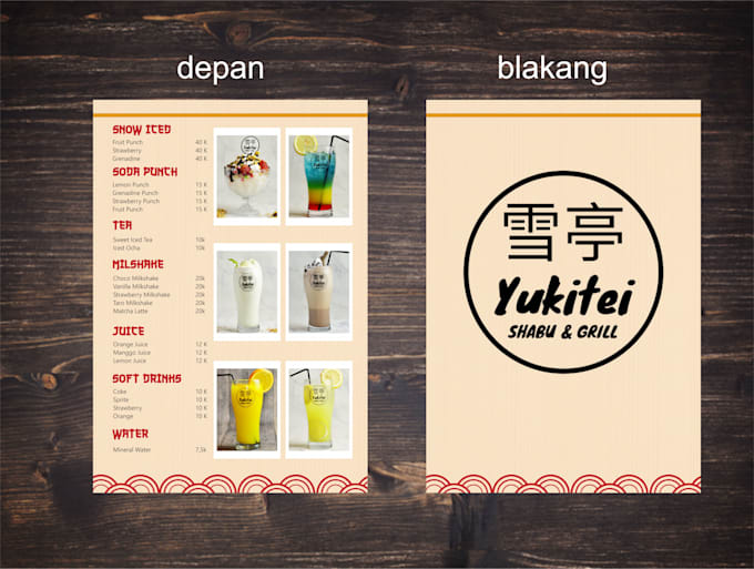 Restaurant menu book design services by Nurarifin811 | Fiverr