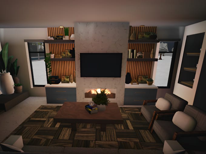 Decorate the interior of your bloxburg house by Miyuki1308 | Fiverr