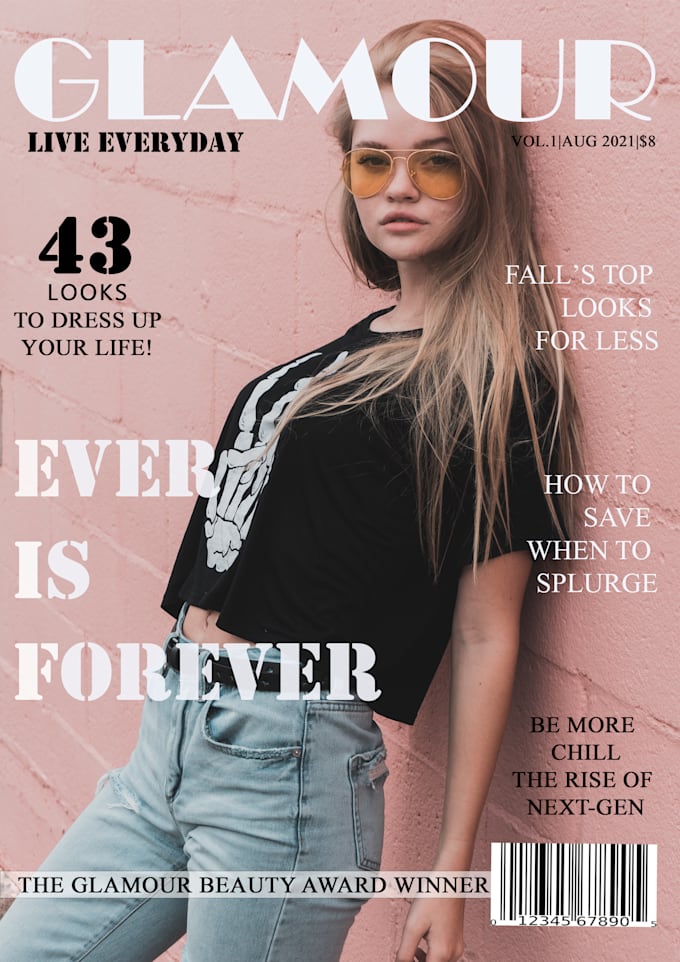 Design professional magazine cover within 24 hours by Its_singhjeet ...