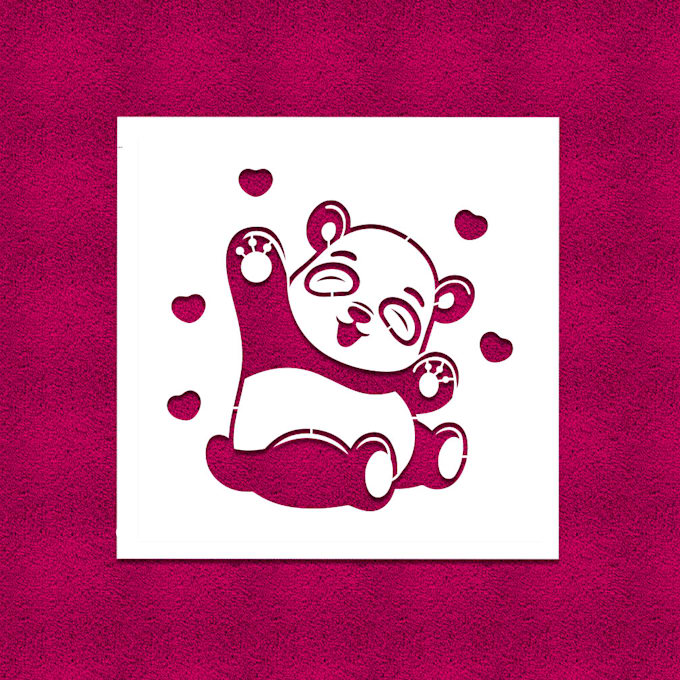 Create a perfect custom stencil design for laser cutting by Stencil_hub ...