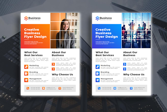 Design print and digital flyer in 5 hours by Rida7ejaz | Fiverr