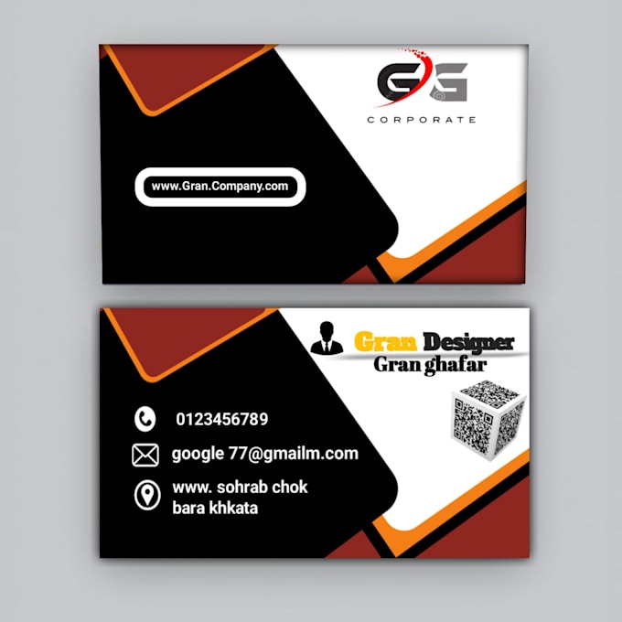 Business class design business card for you by Granghafar2 | Fiverr