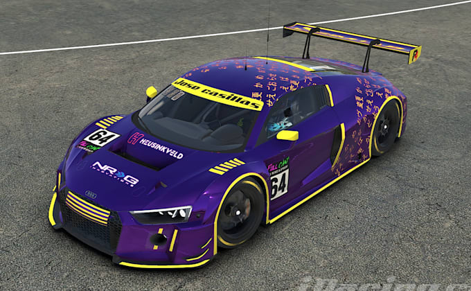 Create custom liveries for your iracing car by Alexvangeen | Fiverr