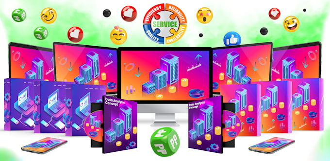 Design ecover bundle, digital product mockup and ebook cover by Rewane2 ...
