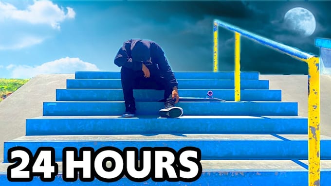 Create a skateboard thumbnail with high clickthrough rate by ...