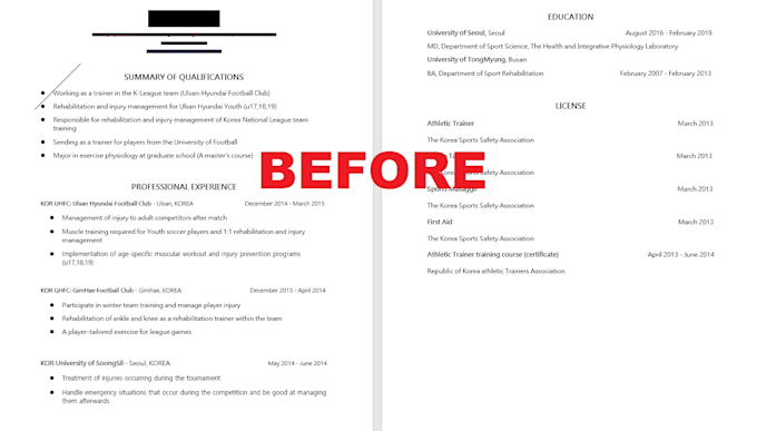 Optimize your resume or cv, and show you how to win by Pshermanlaw | Fiverr