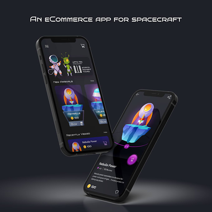 Do creative mobile app ui ux design by Yashrajput706 | Fiverr