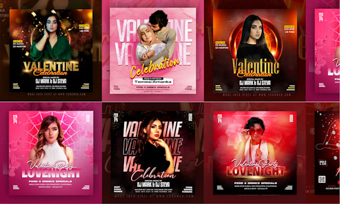 Design event party club concert flyers, posters, or banners by ...