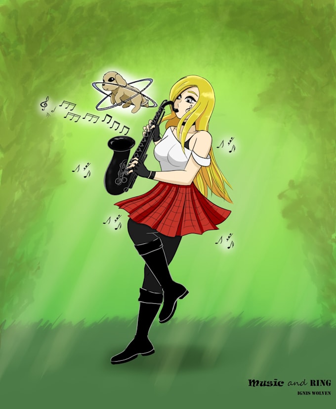 Make drawings of fictional characters by Igniswolven | Fiverr