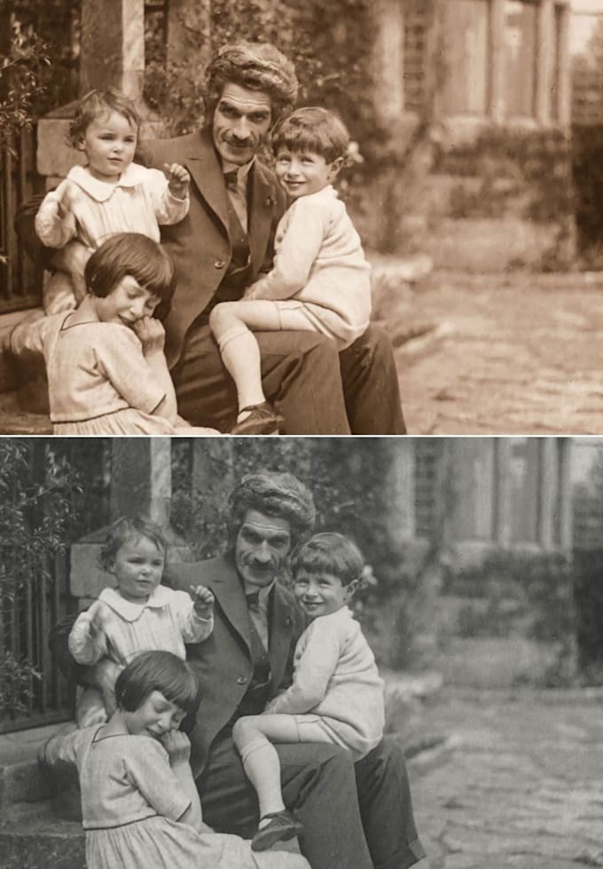 Restore, repair, fix and colorize your old damaged photos by Ahmedfathy ...