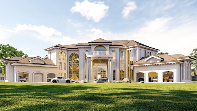 Create 2d design and 3d models in archicad or sketchup render in lumion or d5 by Felocheru | Fiverr