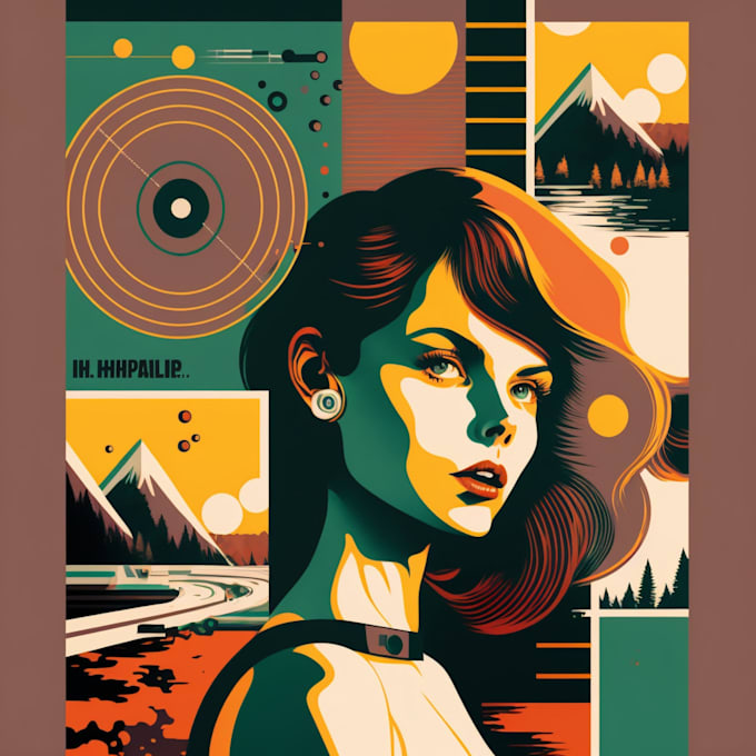 Create retro art in my style by Artsmade | Fiverr