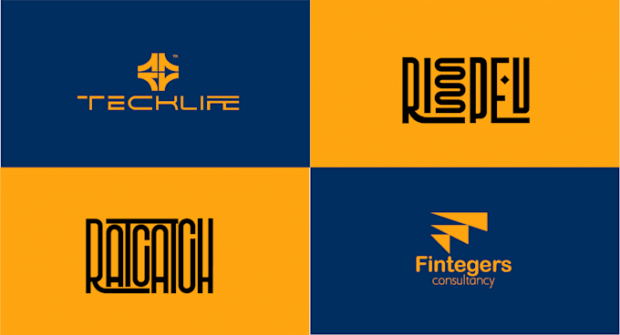 Design professionnel and creative text logo design font and typography ...