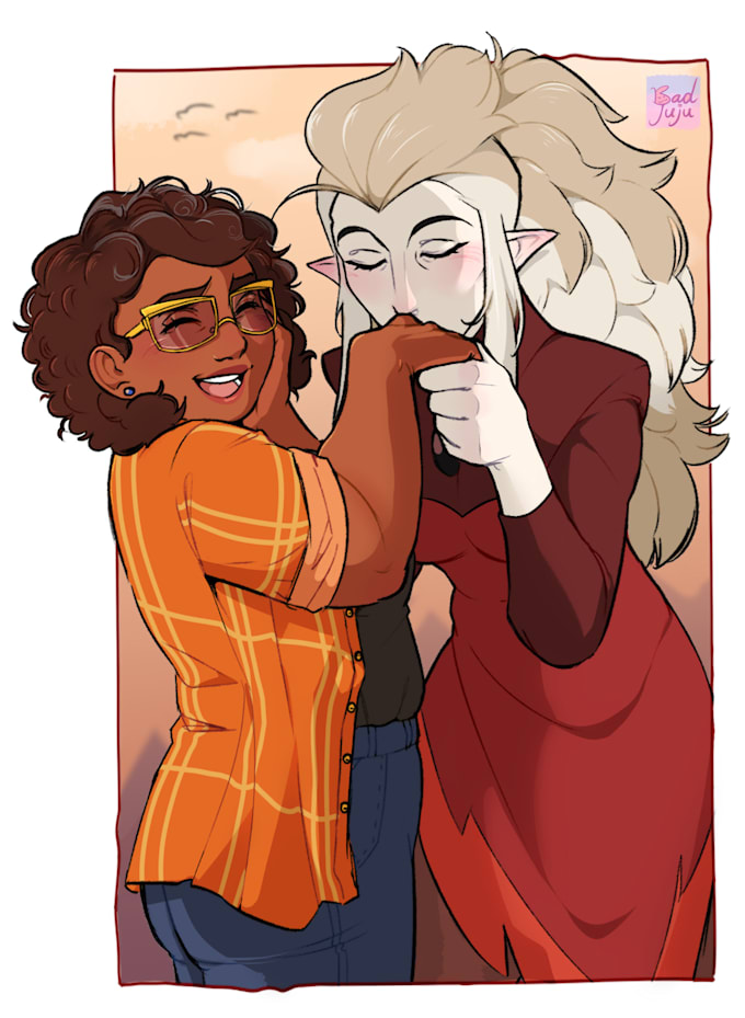 Draw fanart or original characters by Ujunwan | Fiverr