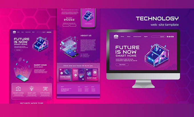 Design a professional landing page in figma xd within 24 hrs by Immi_imran | Fiverr