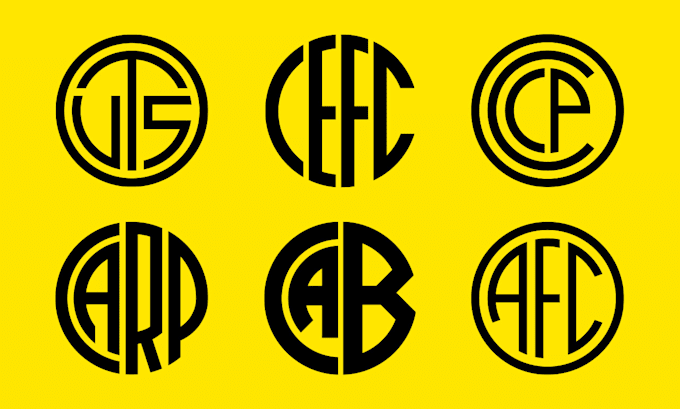 Design an argentinian style circular monogram logo by Iliassamari | Fiverr