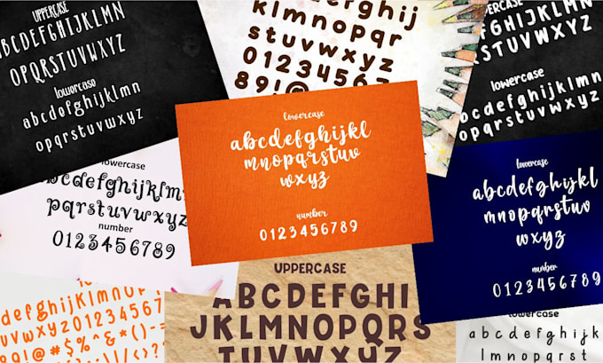 Turn your handwriting into a font ttf or otf by Silveriaid | Fiverr